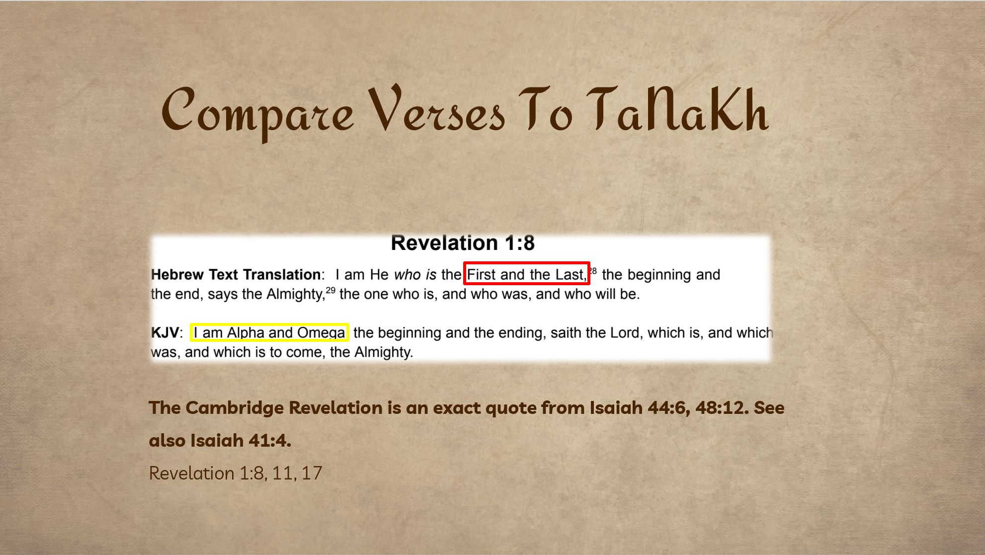 Revelation Revealed: The Mysteries - Benai Emunah - Benai Emunah